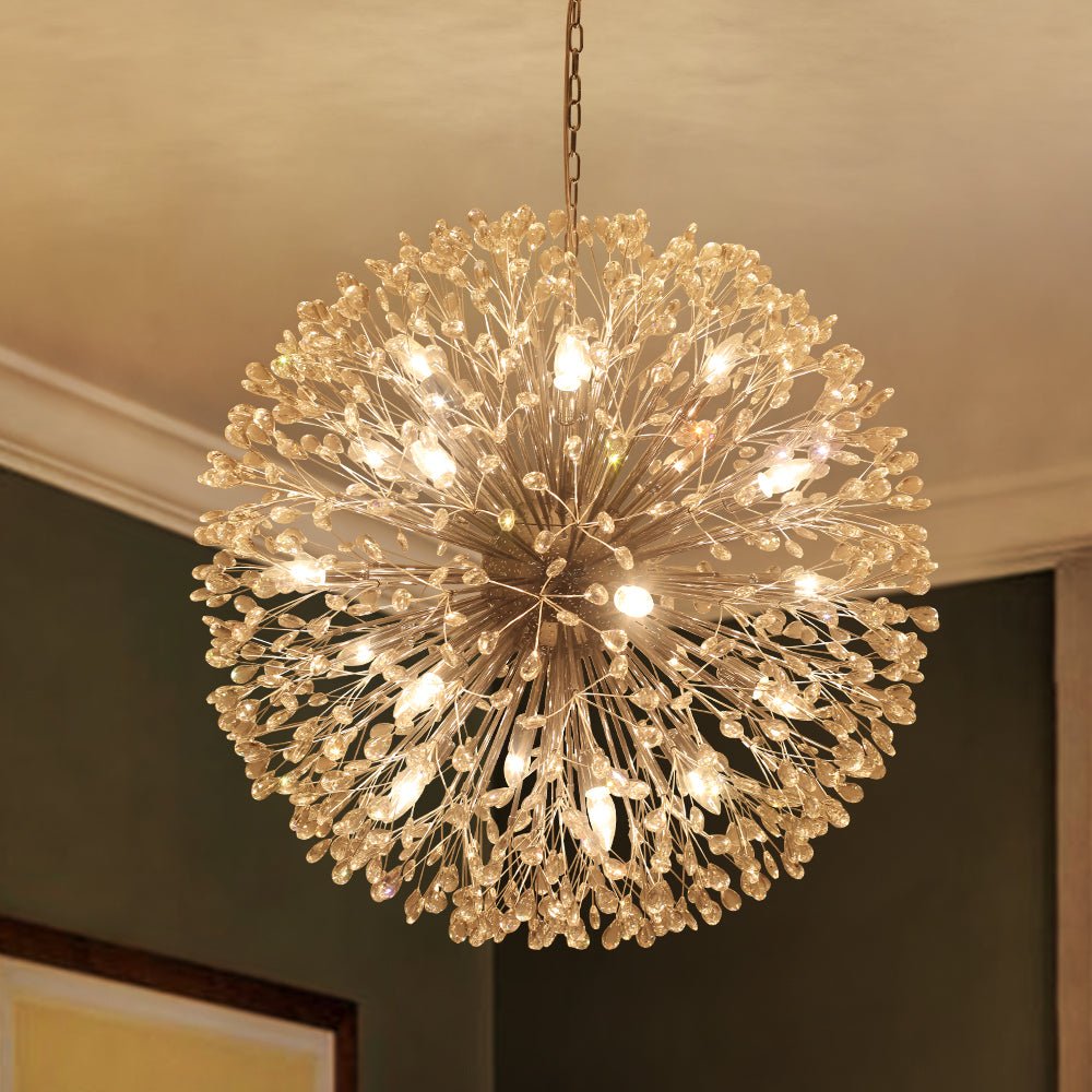 20-Light Oversized Firework Chandelier Large Luxury Sputnik Hanging ...