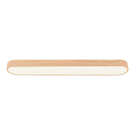 Modern LED Long Oval Flush Mount Ceiling Light | Bedroom Ceiling Light ...