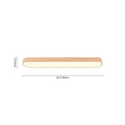 Modern LED Long Oval Flush Mount Ceiling Light | Bedroom Ceiling Light ...