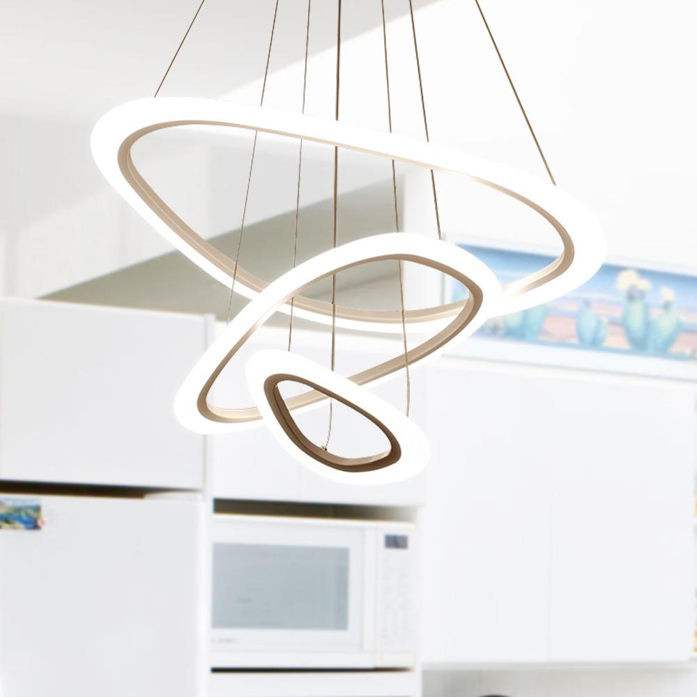 Modern LED Chandelier Lighting | Thehouselights, Modern Geometric ...