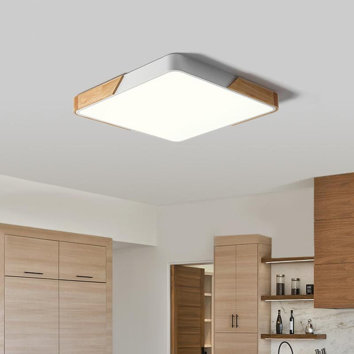Modern LED Flush Mount Ceiling Light | Living Room Kitchen Ceiling ...