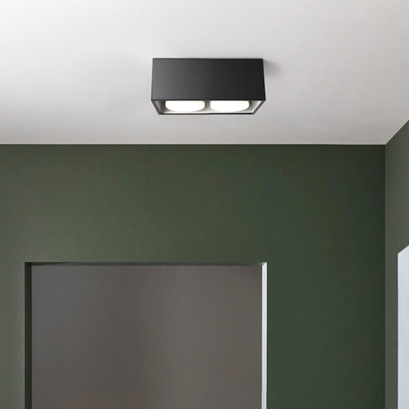 2-Light LED Mini Flush Mount Ceiling Light – Thehouselights