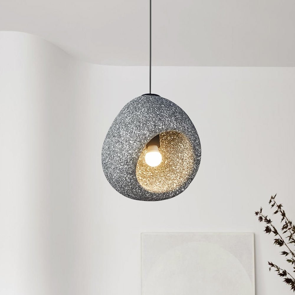 Creative Cave Resin Pendant Light | thehouselights, Japanese Wabi-Sabi ...