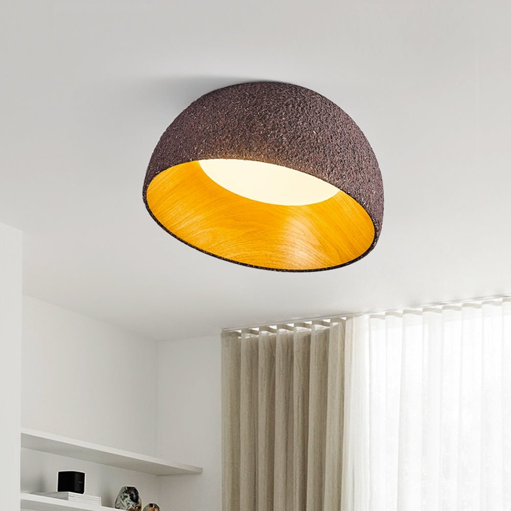 Creative Recessed Dome LED Flush Mount Ceiling Light | Japanese Wabi ...