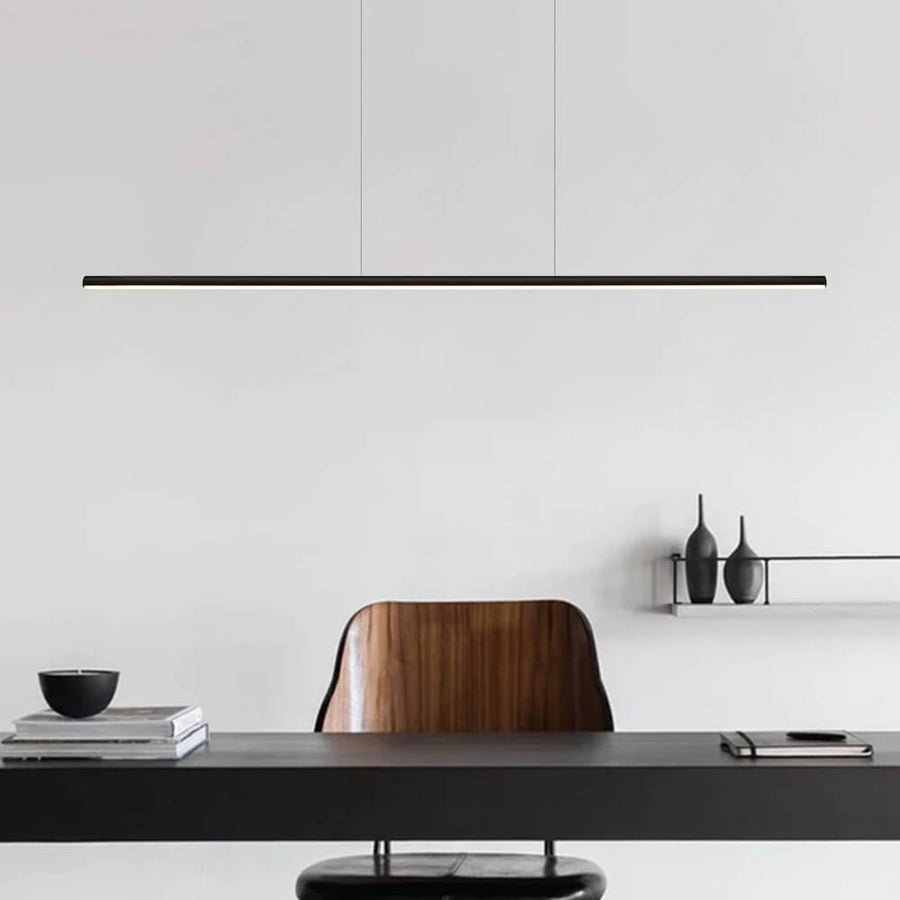 Dimmable LED Linear Ceiling Light Hanging Pendant for Home Office ...