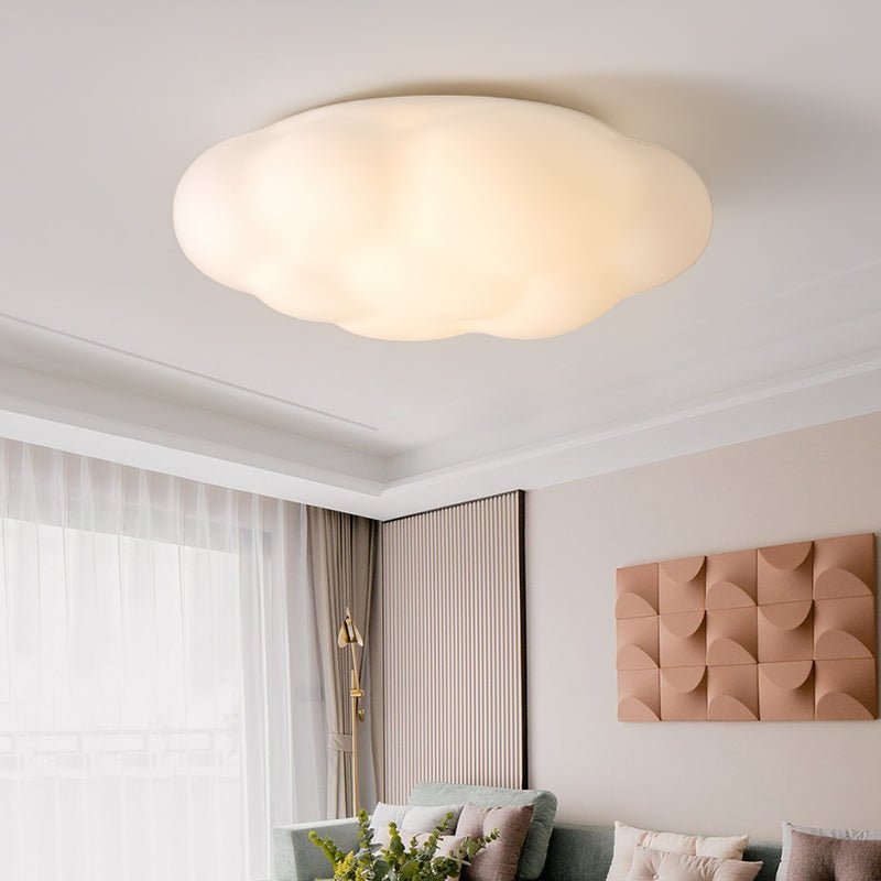 Modern Fluffy Cloud LED Ceiling Light Flush Mount |Bedroom Lighting ...