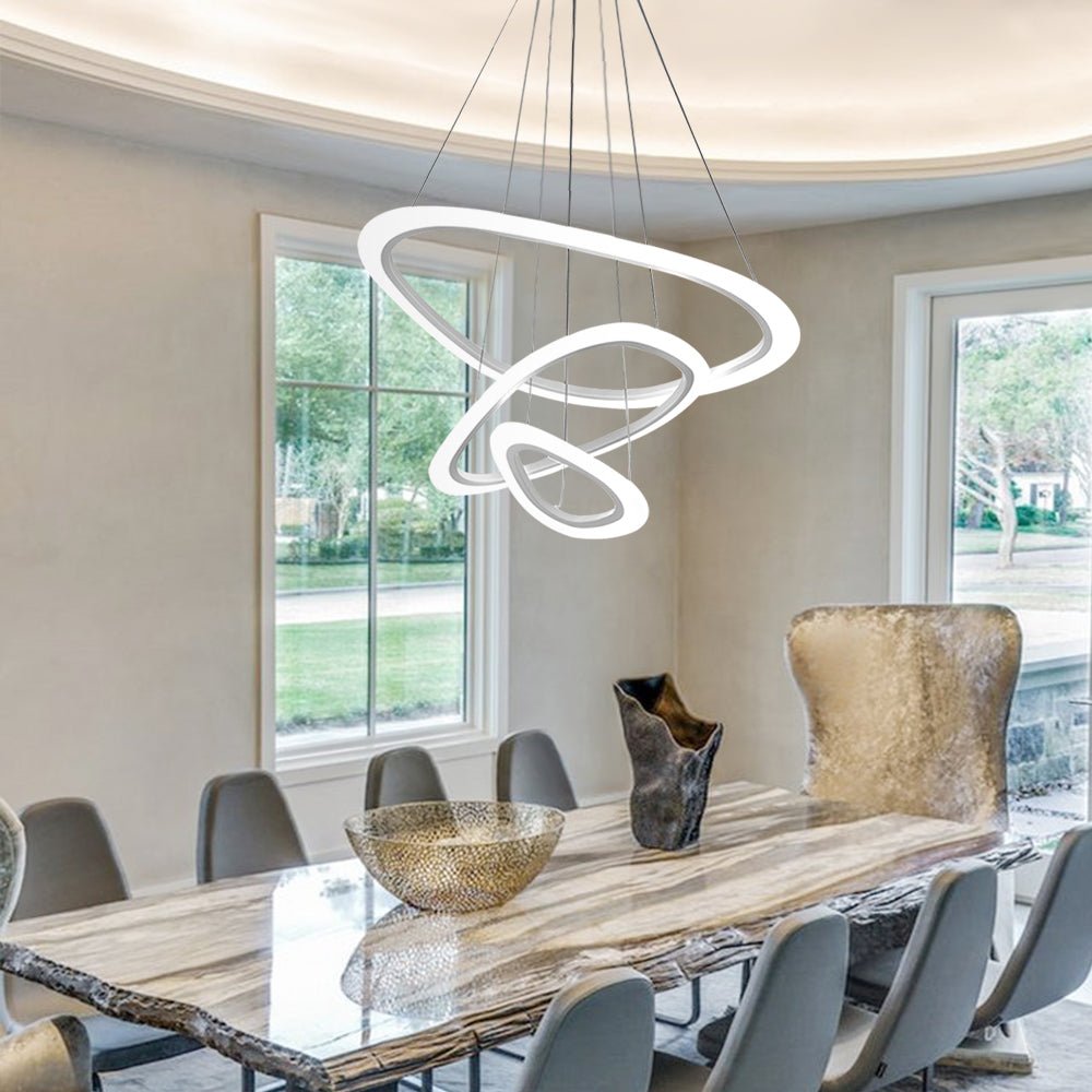 LED Chandelier | thehouselights, modern led chandelier, kitchen ...