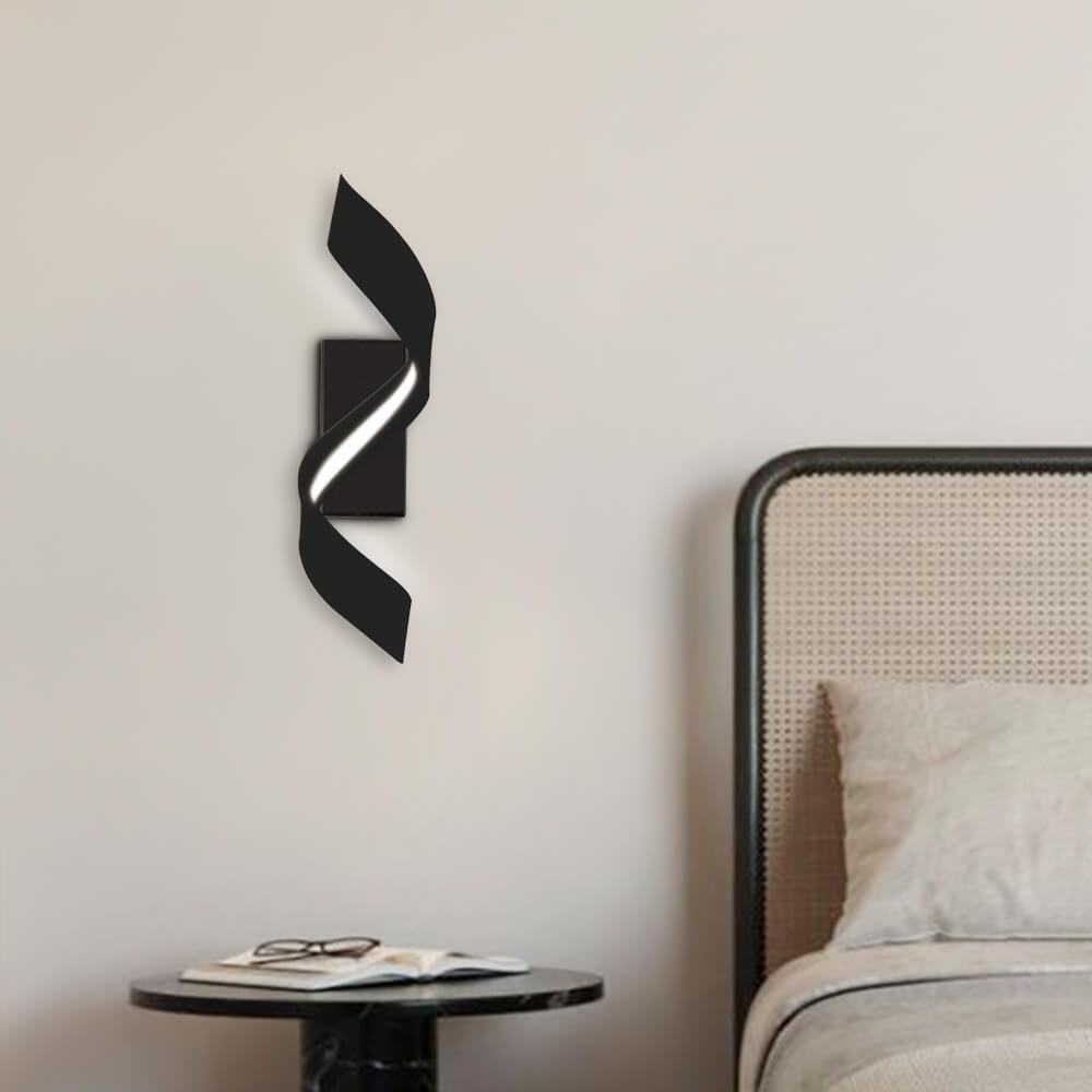 Decorative LED Ribbon Spiral Wall Sconce – Thehouselights