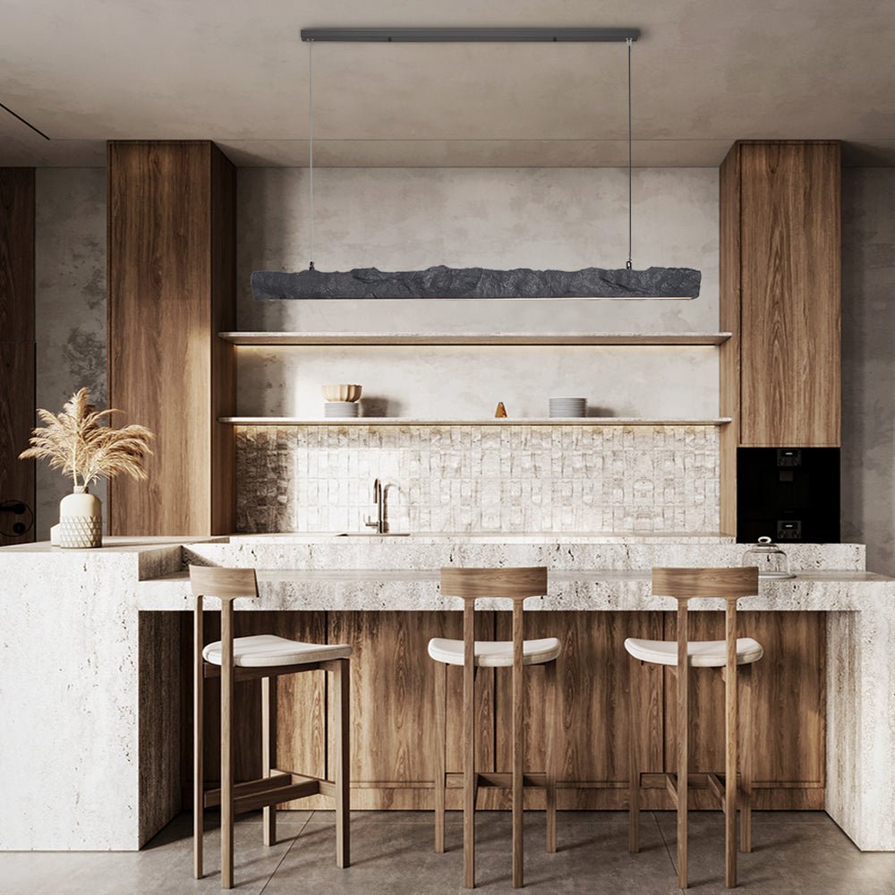 LED Strip Linear Statement Pendant Light | thehouselights, LED pendant ...