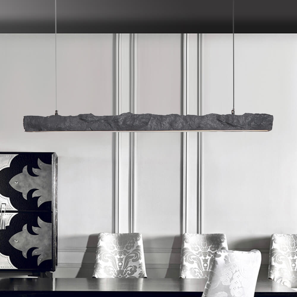 LED Strip Linear Statement Pendant Light | thehouselights, LED pendant ...