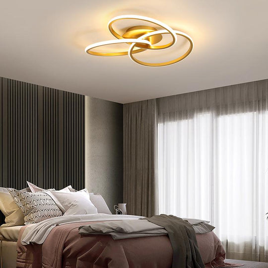 LED Twist Ceiling Light with Knot Design – Thehouselights