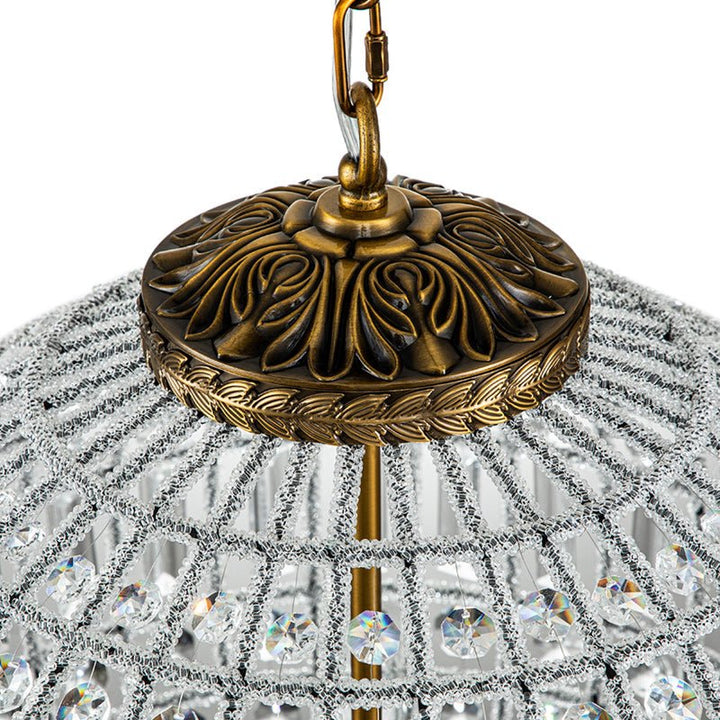 French Modern Crystal Orb Chandelier | Crystal Glass Globe Chandelier ...