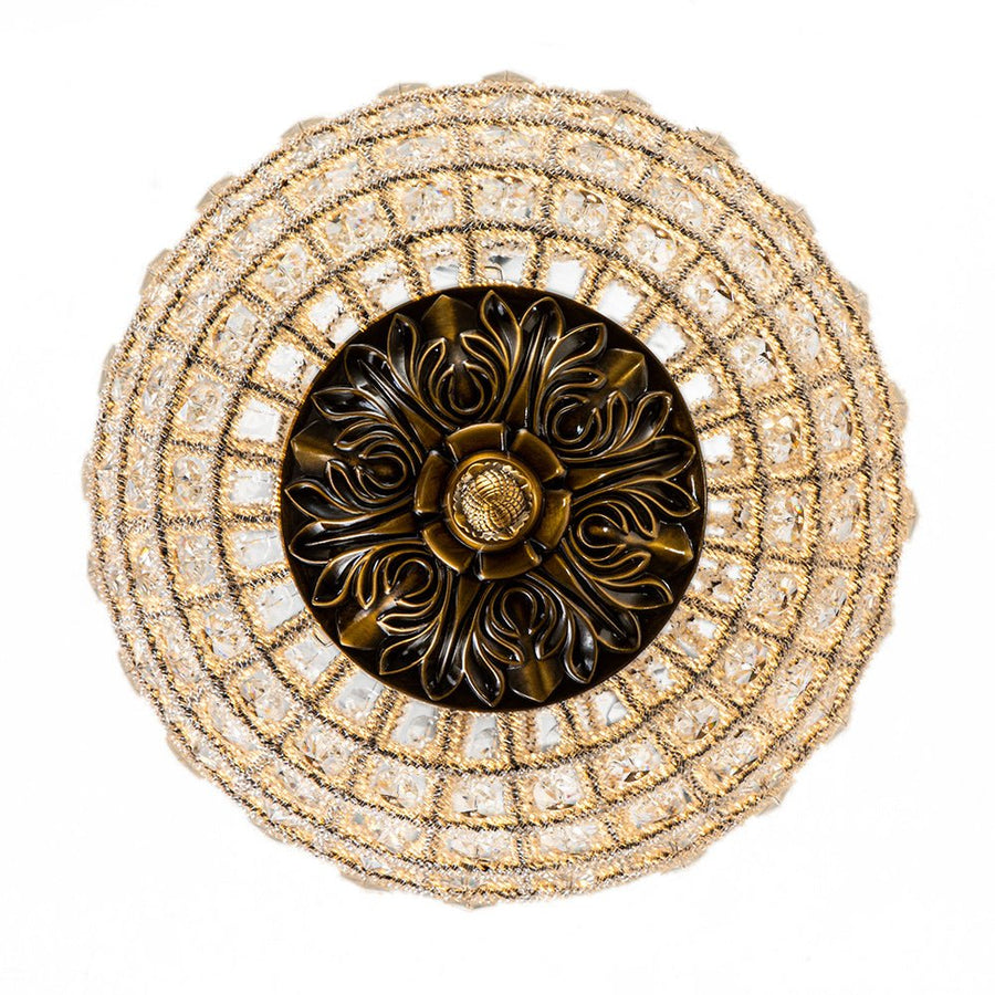 French Modern Crystal Orb Chandelier | Crystal Glass Globe Chandelier ...