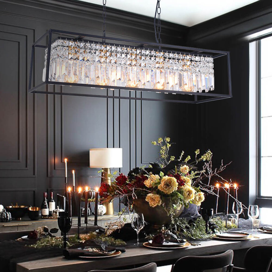 Island Chandelier | thehouselights, modern island chandelier, kitchen ...