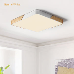 Modern LED Low Profile Flush Mount Ceiling Light | Living Room Ceiling ...