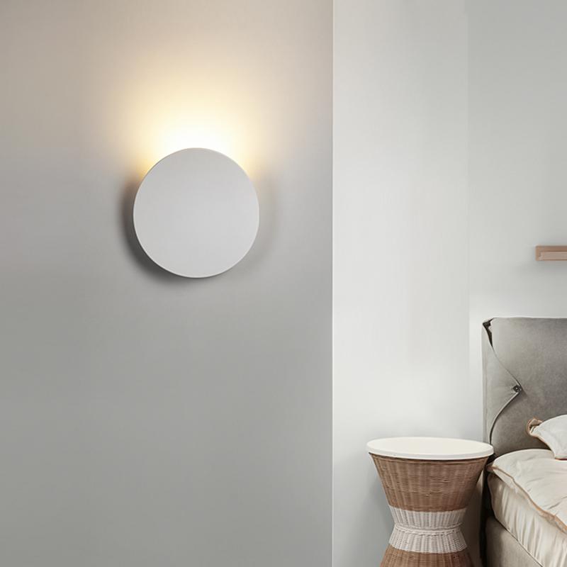 Modern Round Wall Sconce Light with Solar Shape | Thehouselights, One ...