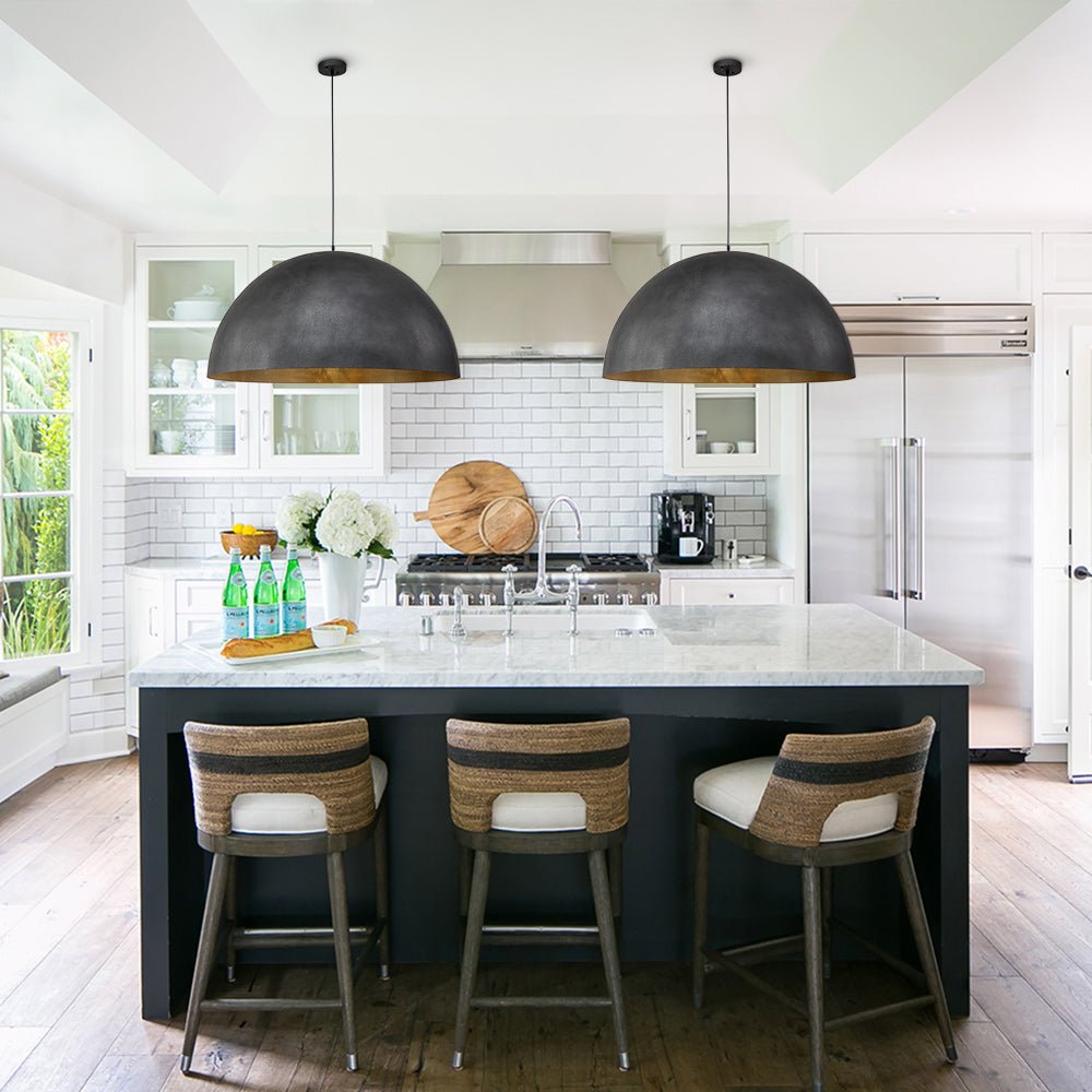 Oversized Large Dome Pendant Light | Thehouselights, Kitchen Lights