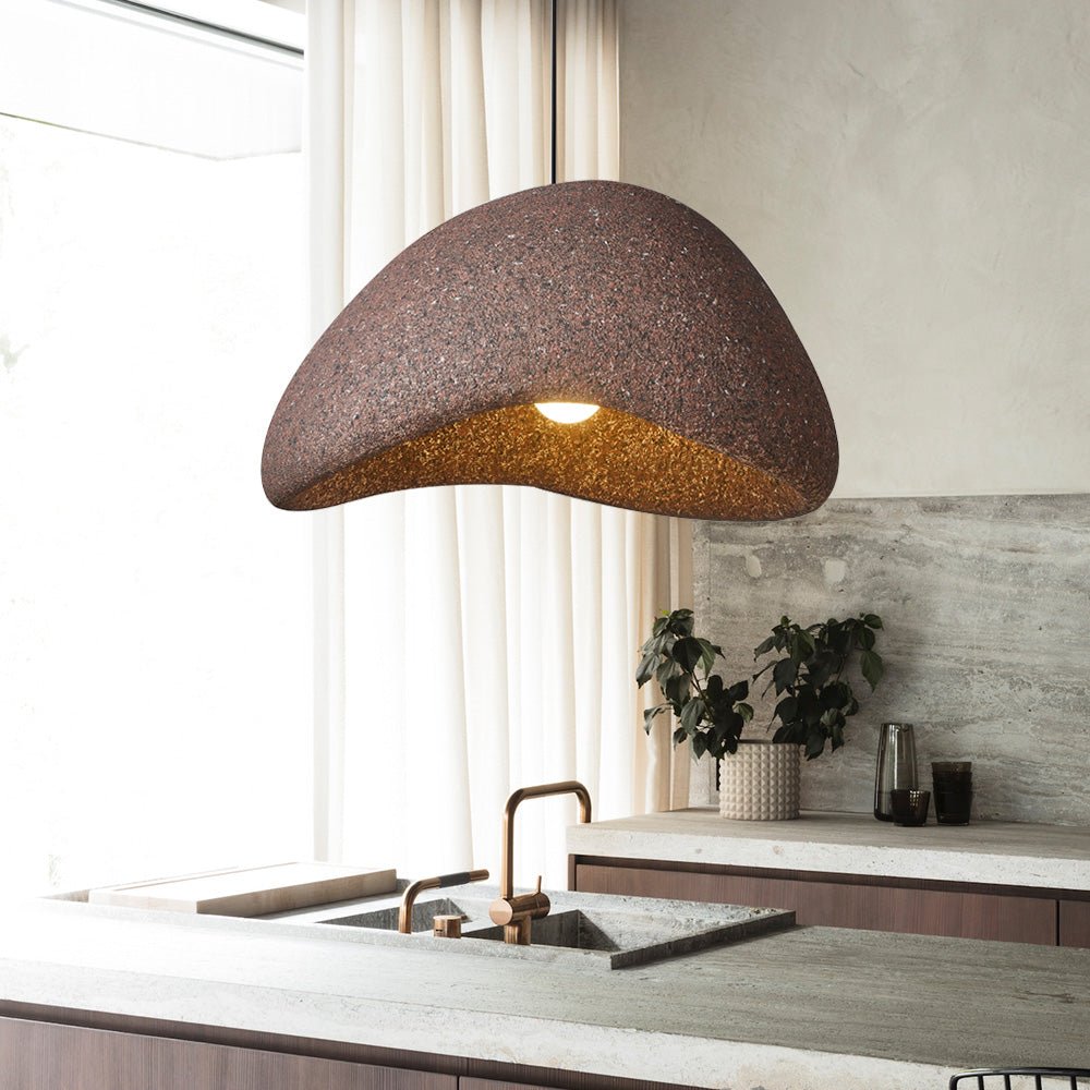 Unique Handmade Speckled Pendant Light | thehouselights, Kitchen Island ...